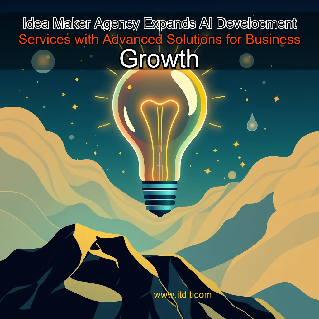 Idea Maker Agency Expands AI Development Services with Advanced Solutions for Business Growth ...
